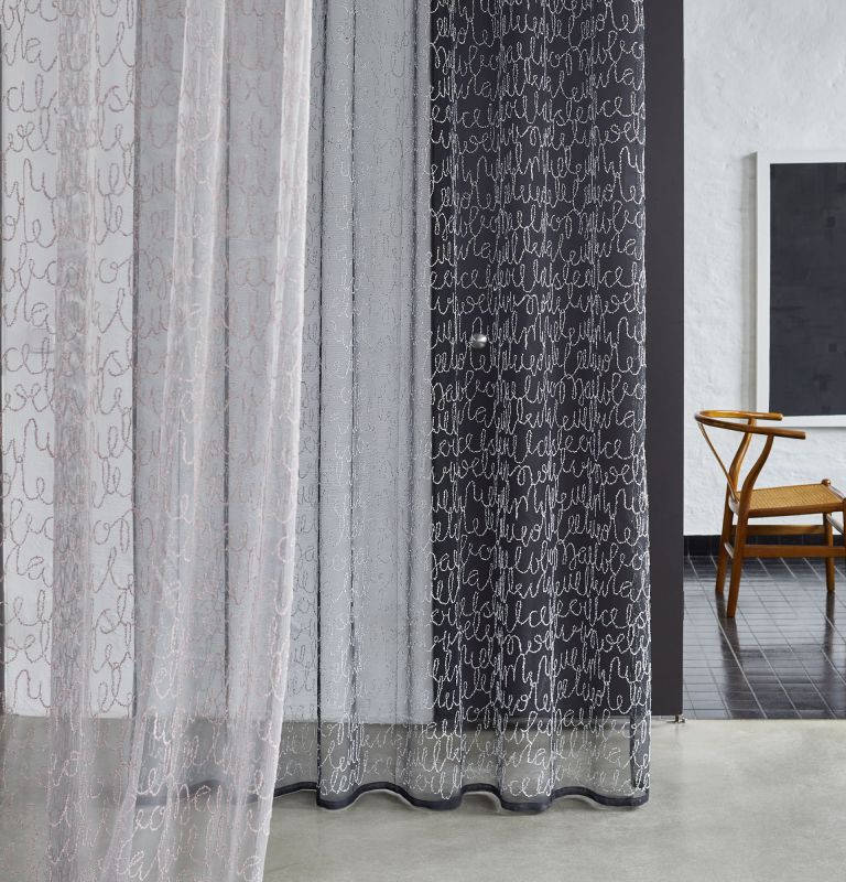 Curtain fabrics for every application - from transparent to dense