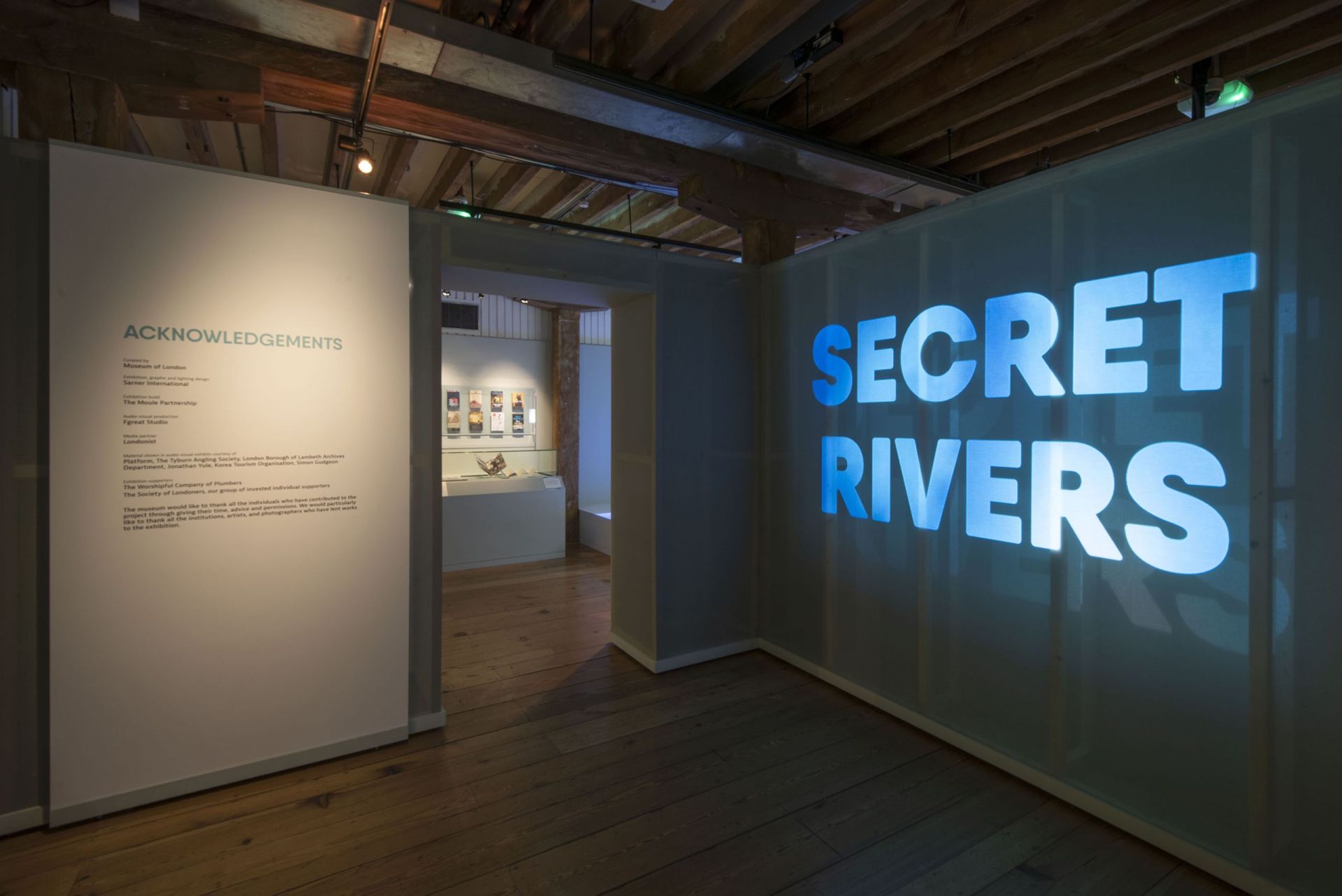 «Secret Rivers» im Museum of London Docklands – Création Baumann