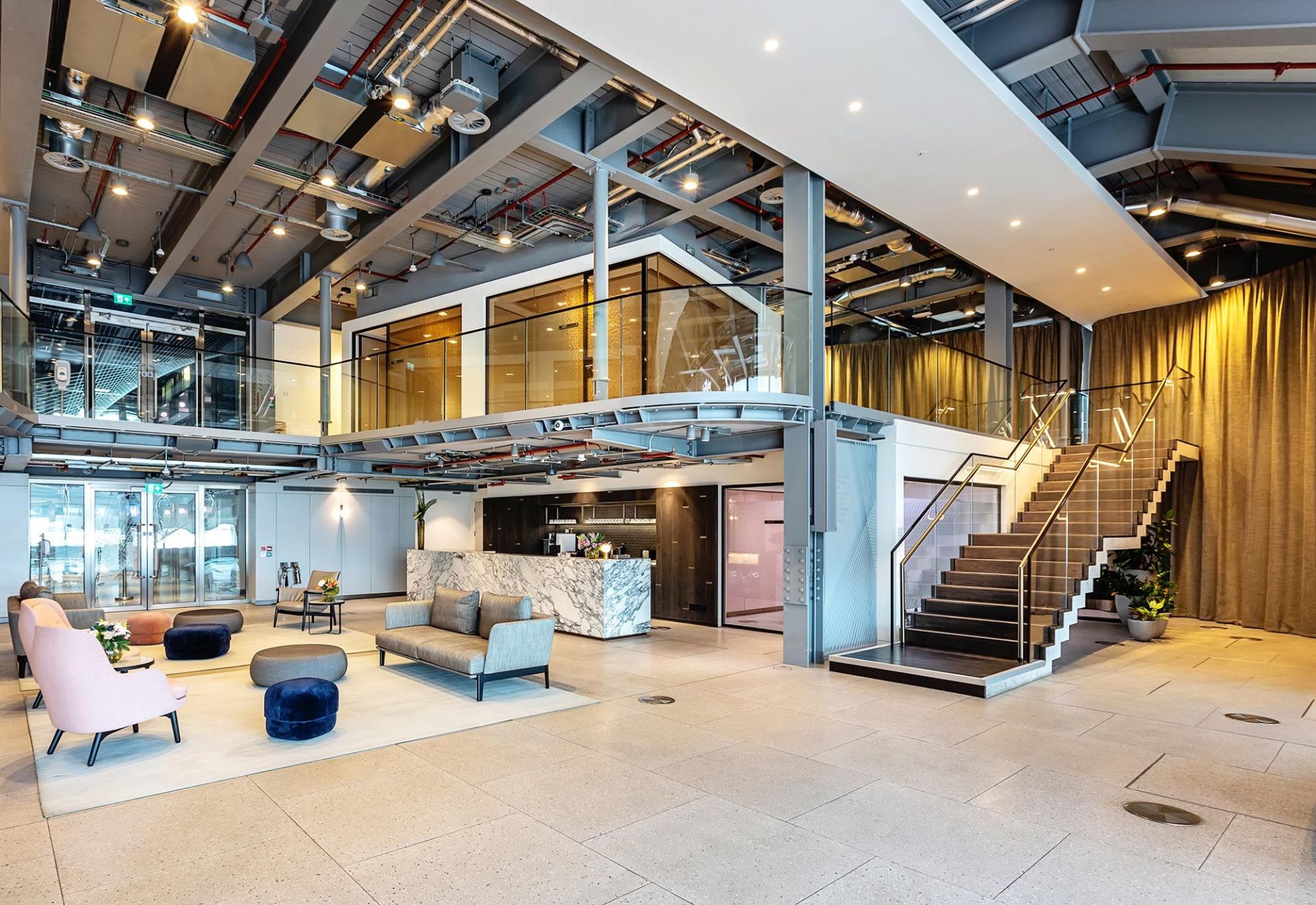 The Post Building – London – Création Baumann